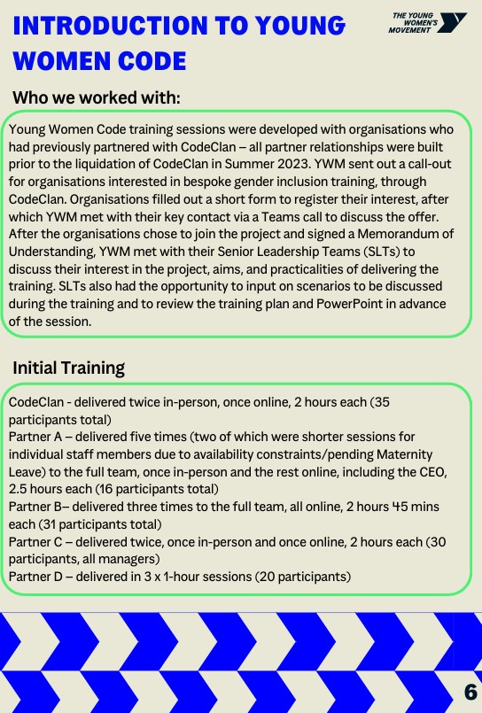 Young Women Code - The Young Women's Movement